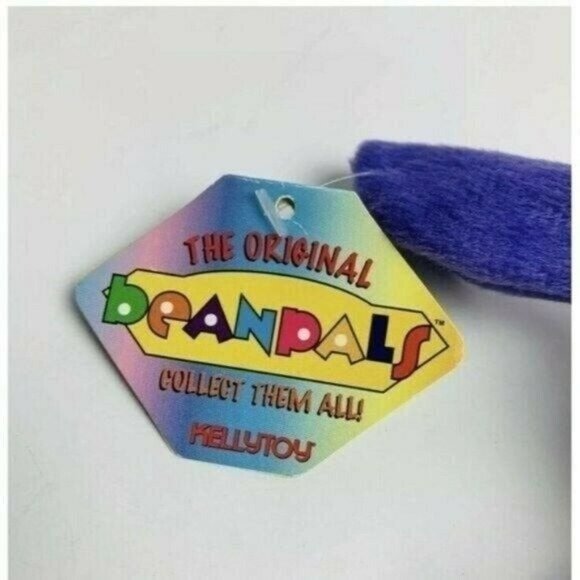 Kellytoy | Toys | Kellytoy Original Beanpals Plush Purple Bunny Rabbit ...